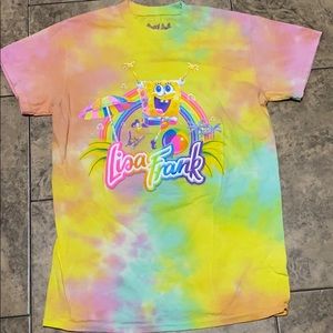 Lisa Frank | Shirts | Lisa Frank X Spongebob Tee Shirt Tie Dye | Poshmark
